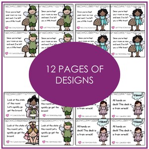 Clean Desk Notes for Students From the Clean Desk Fairies | Classroom ...