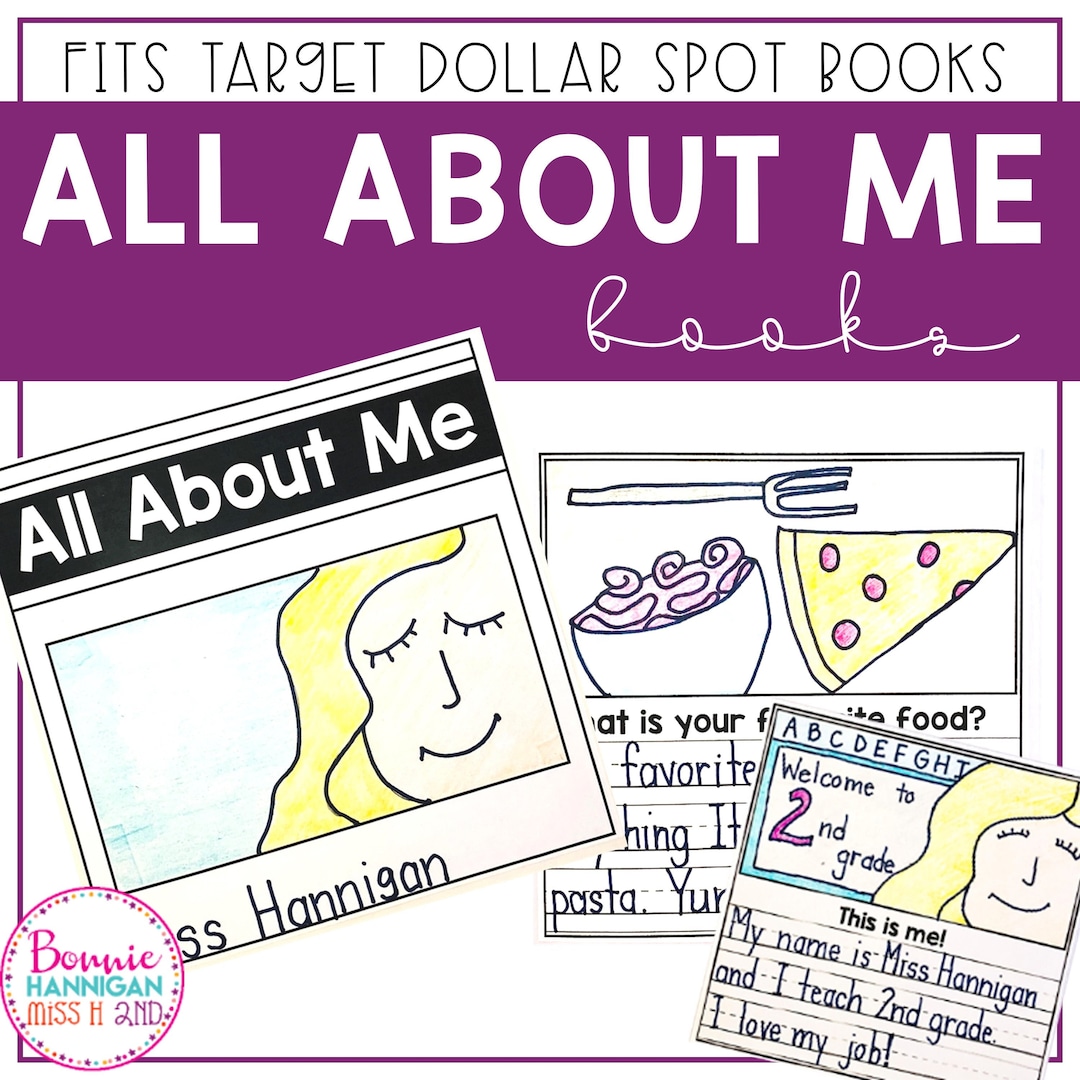 All About Me Student Books Digital and Print Versions Rated 5 Out of 5 ...