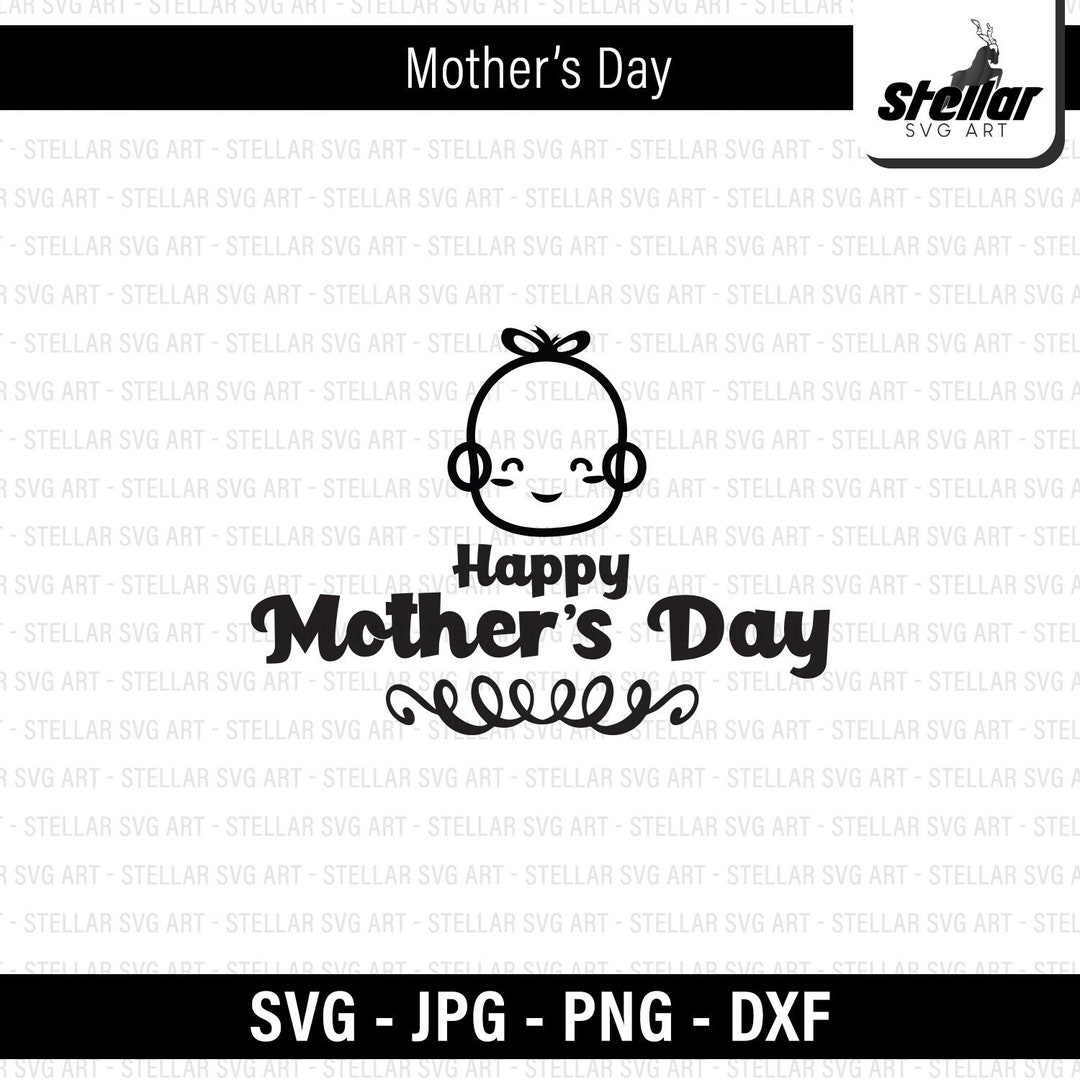 Mother's Day Svg Art Mothers Day Mama Svg Mom Svg Gift - Etsy