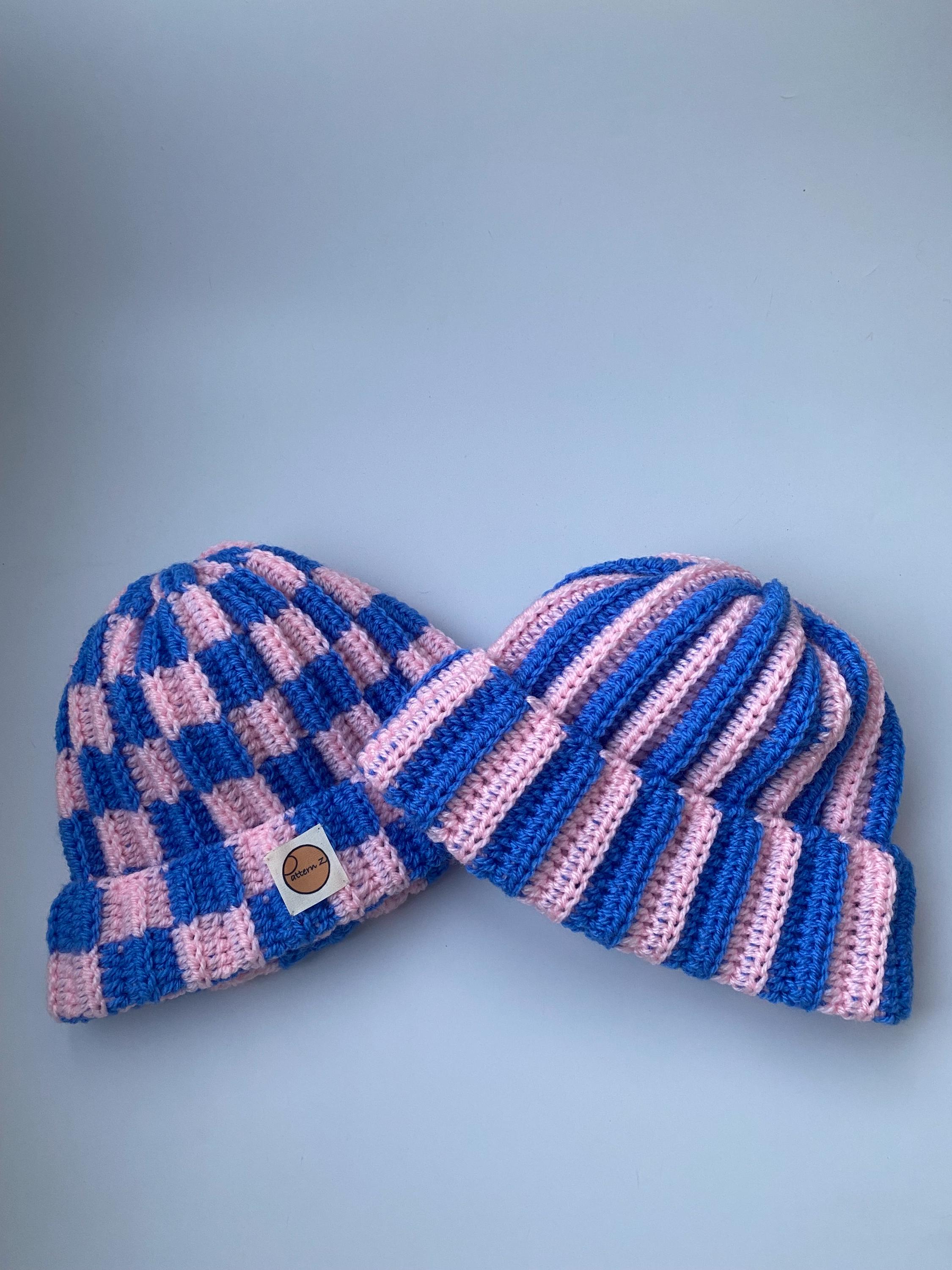 Matching Crochet Couple Beanies: Personalized Valentine's Gift - Etsy