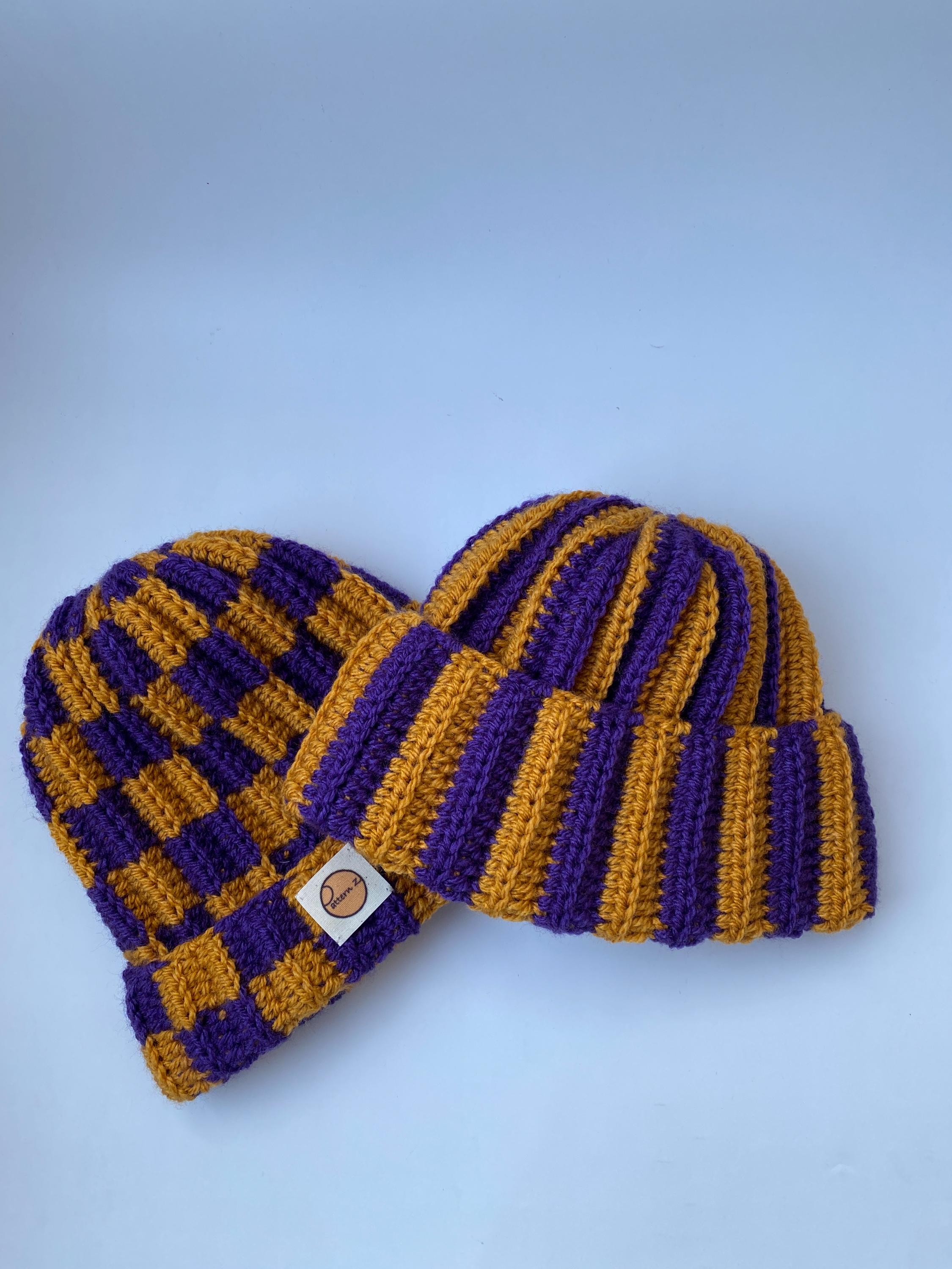 Matching Crochet Couple Beanies: Personalized Valentine's Gift - Etsy