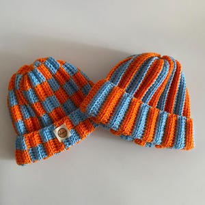 Matching Crochet Couple Beanies: Personalized Valentine's Gift - Etsy