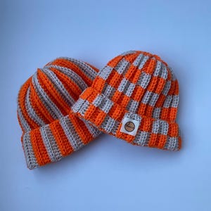 Matching Crochet Couple Beanies: Personalized Valentine's Gift - Etsy