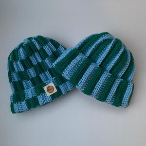 Matching Crochet Couple Beanies: Personalized Valentine's Gift - Etsy