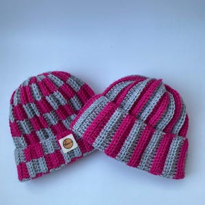 Matching Crochet Couple Beanies: Personalized Valentine's Gift - Etsy