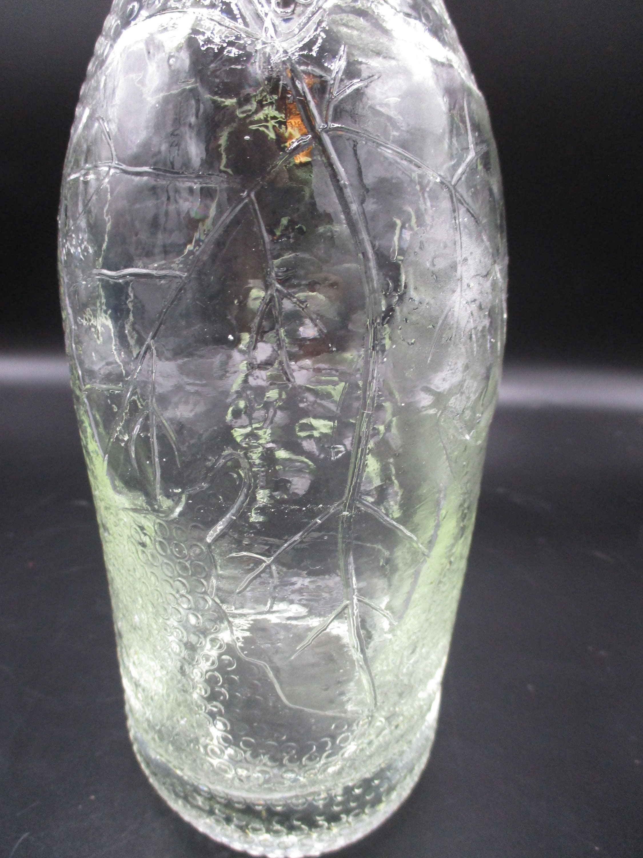 1930's Embossed Wine Bottle - Etsy