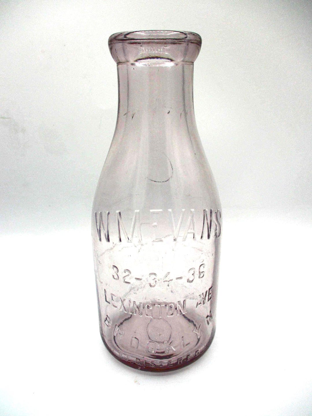 1925 Empire Bottling Co -W.M. Evans Dairy Bottle-usa - Etsy