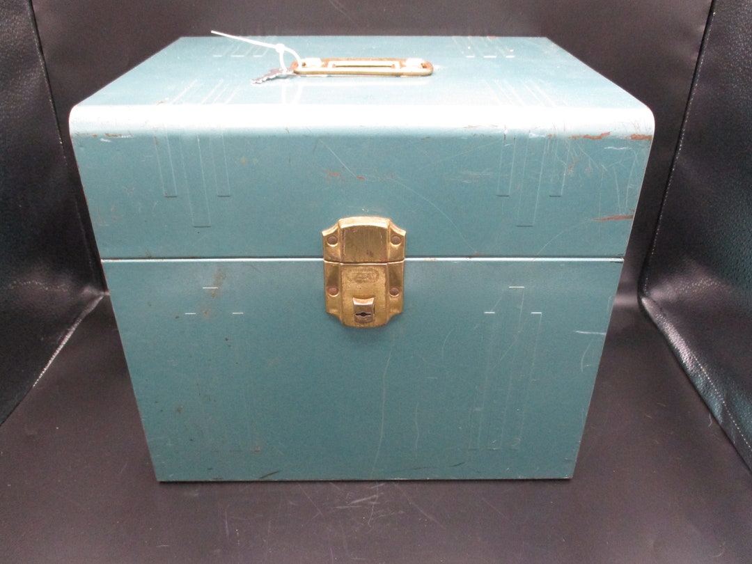 1950's Goodfriend File Lock Box - Etsy