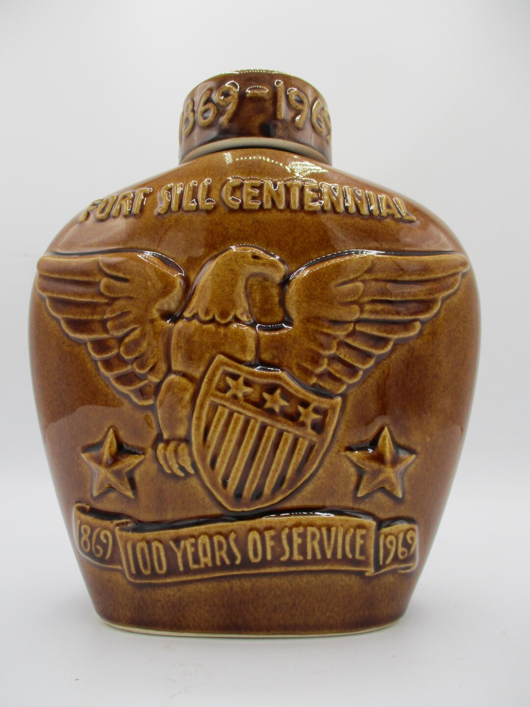 1969 Fort Sill 100th Anniversary Decanter-usa - Etsy
