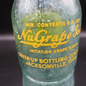 Nugrape Soda Bottle - Etsy