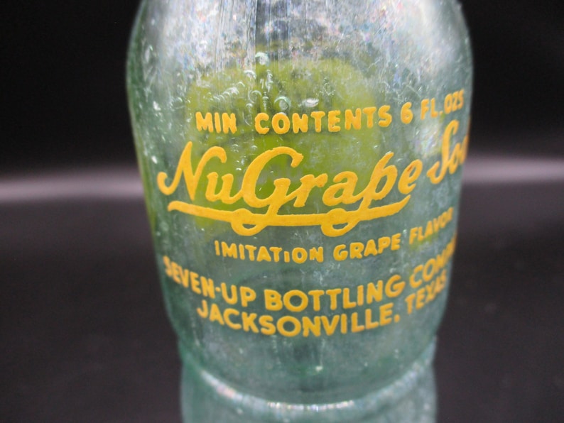 Nugrape Soda Bottle - Etsy