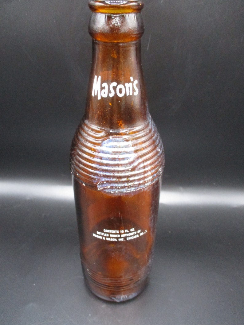 Mason's Root Beer Bottle - Etsy
