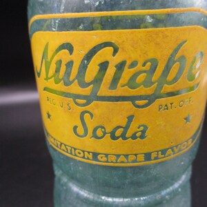 Nugrape Soda Bottle - Etsy