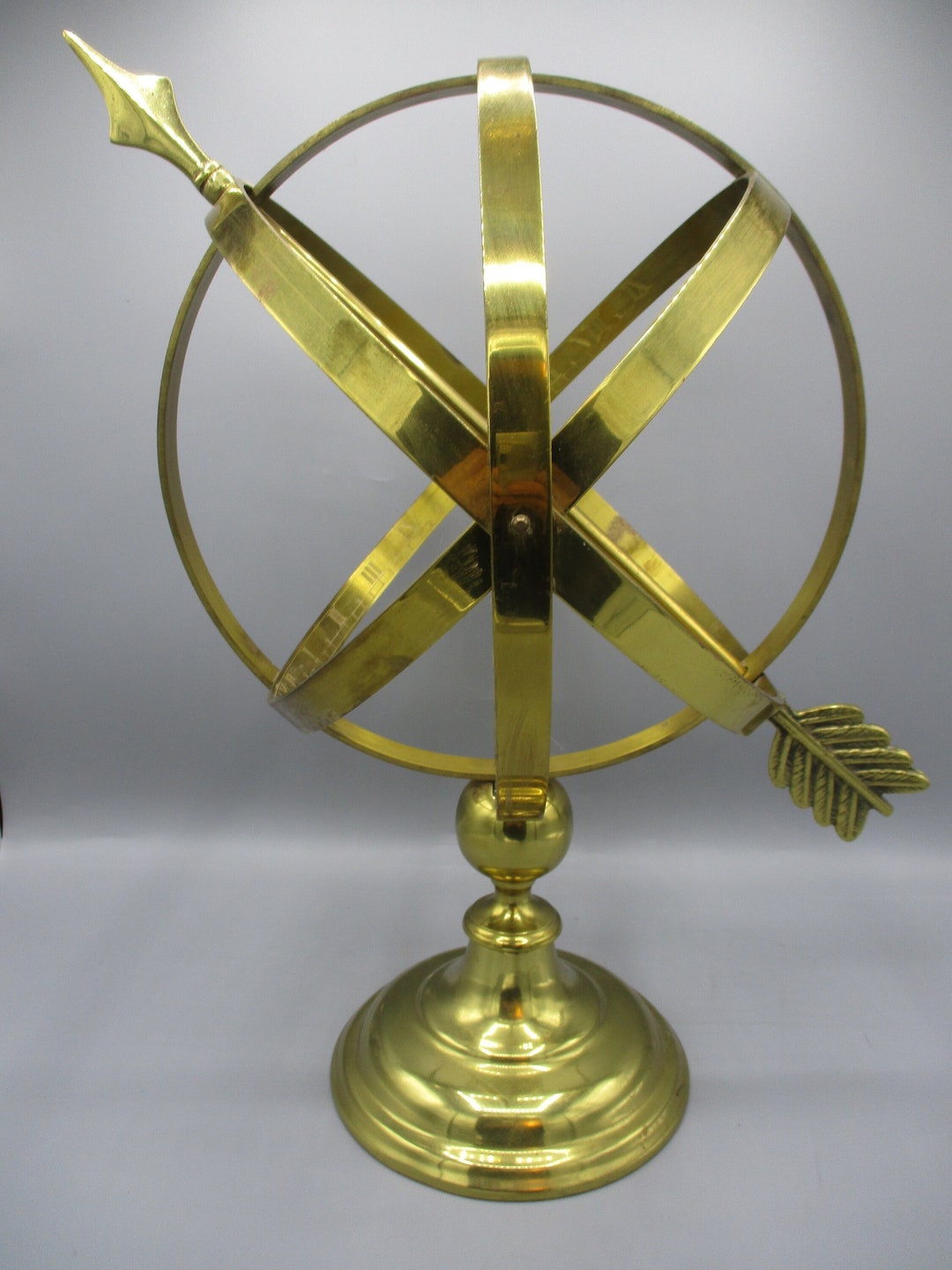 1960's Brass Armillary Sphere Model - Etsy