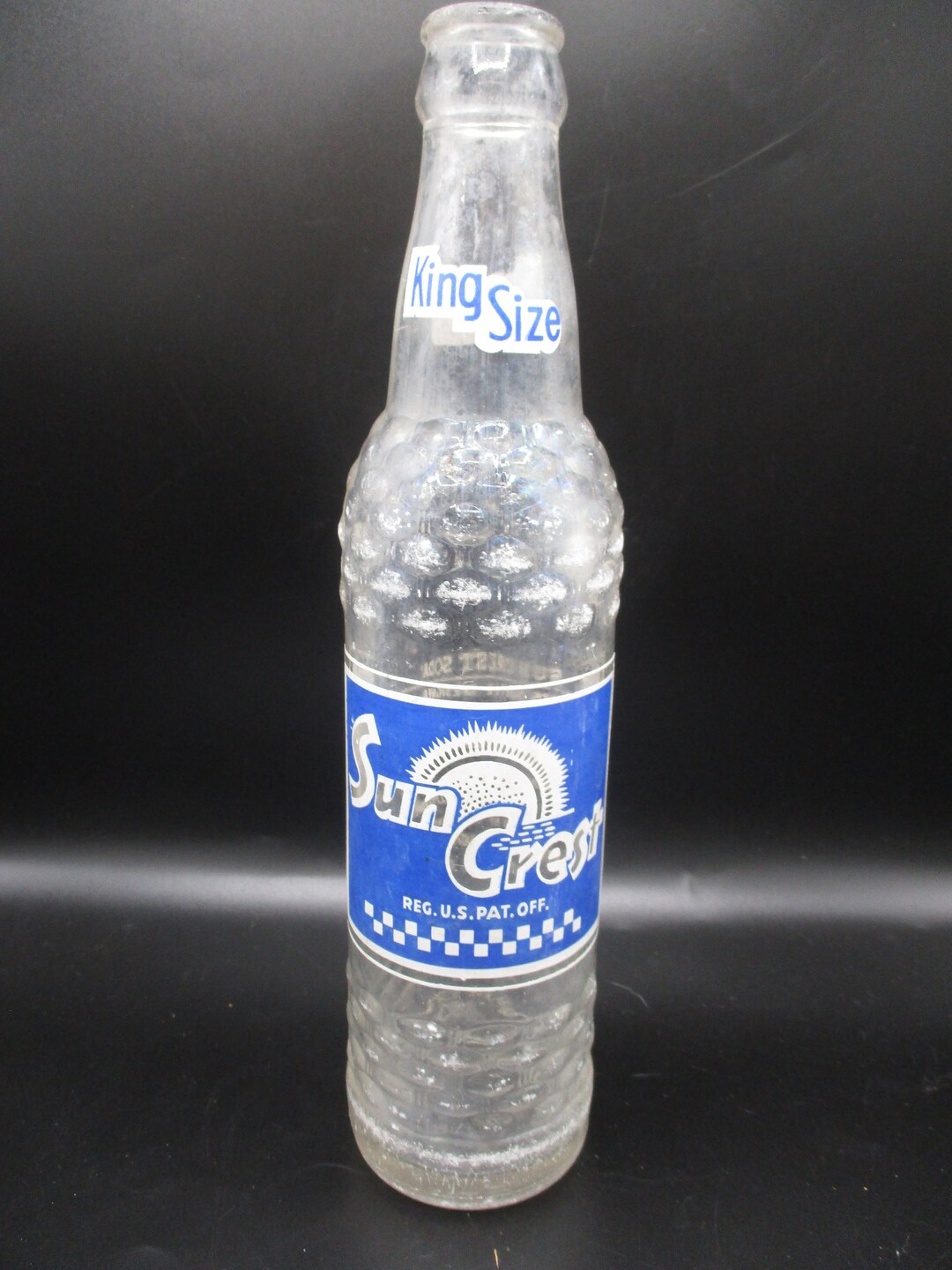 Sun Crest Soda Bottle - Etsy