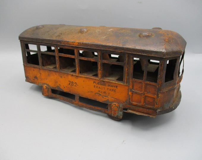 1920's Kingsbury Toy 782 Trolley Car - Etsy