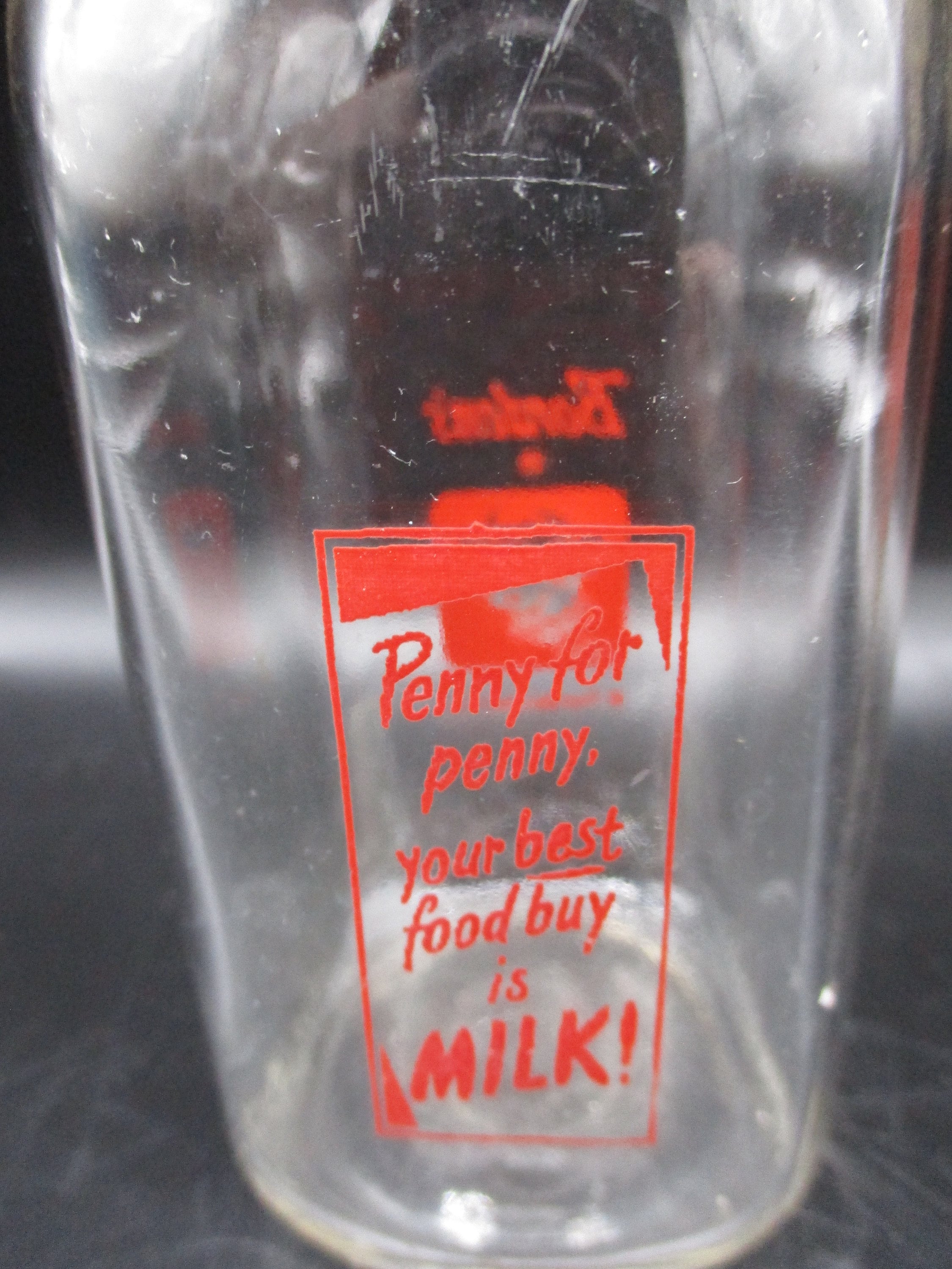 Half Pint Borden's Vintage Milk Bottle - Etsy