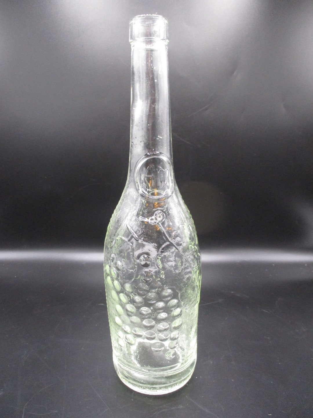1930's Embossed Wine Bottle - Etsy