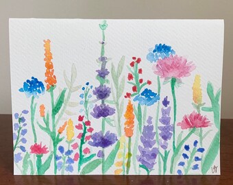 Greetings Card: ransom Flower Card, Wild Garlic Flowers, White Flowers ...