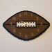 Handmade Football Clock – Plastic Canvas Yarn Sports Décor - Etsy