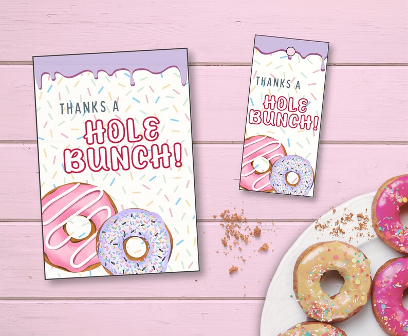 Employee Appreciation Gift Bundle, PRINTABLE Card & Tags, Team Gifts ...