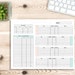 PAYCHECK TRACKER, Paycheck Budget, Bill Tracker PDF, Weekly Budget ...