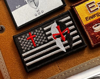 Christian Christian Three Nails Cross Patch Embroidered - Etsy