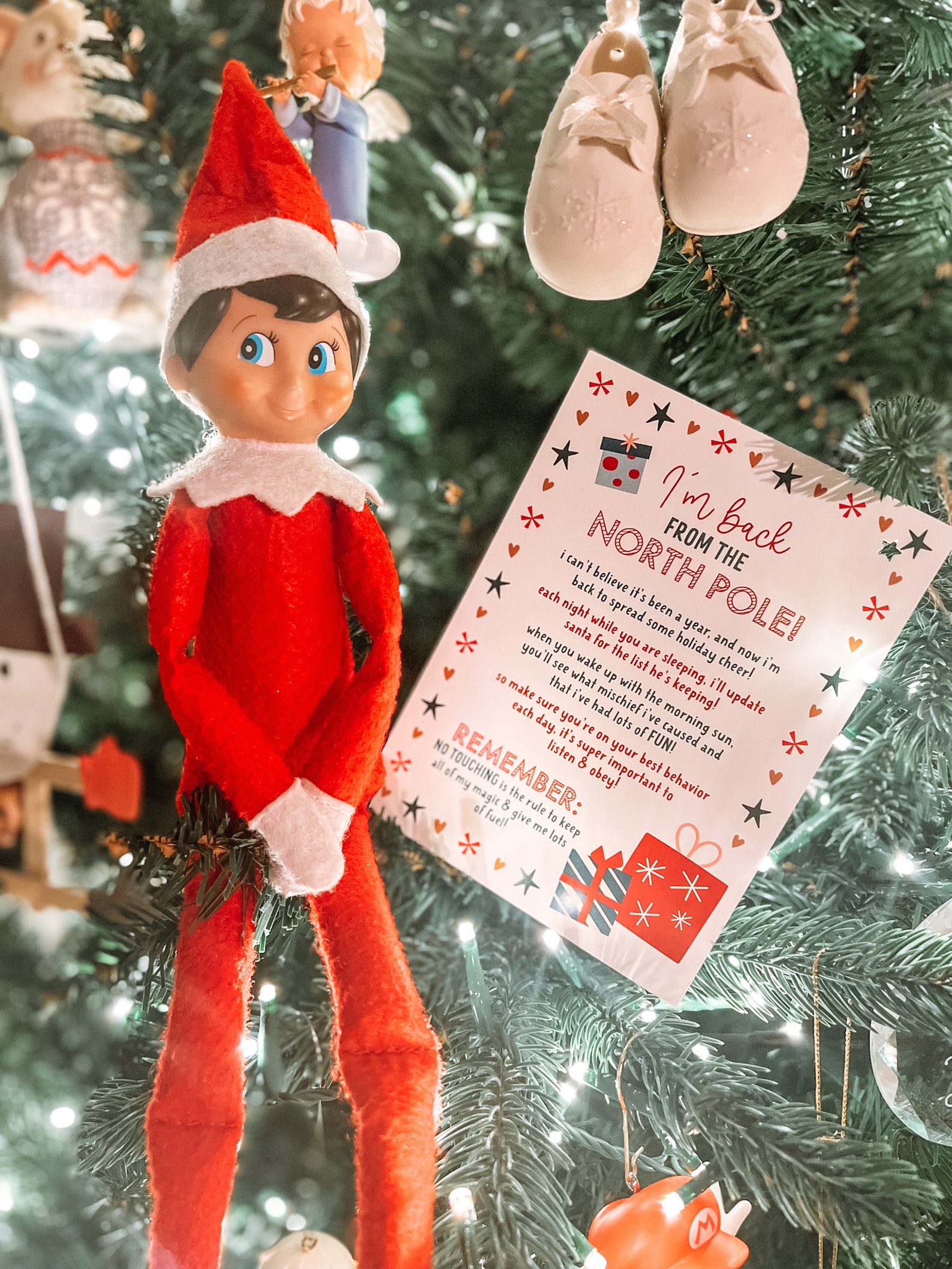 Sorry I'm Late! Elf Arrival Letter | Late Elf Letter Christmas | Elf is ...