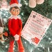 Sorry I'm Late! Elf Arrival Letter | Late Elf Letter Christmas | Elf is ...