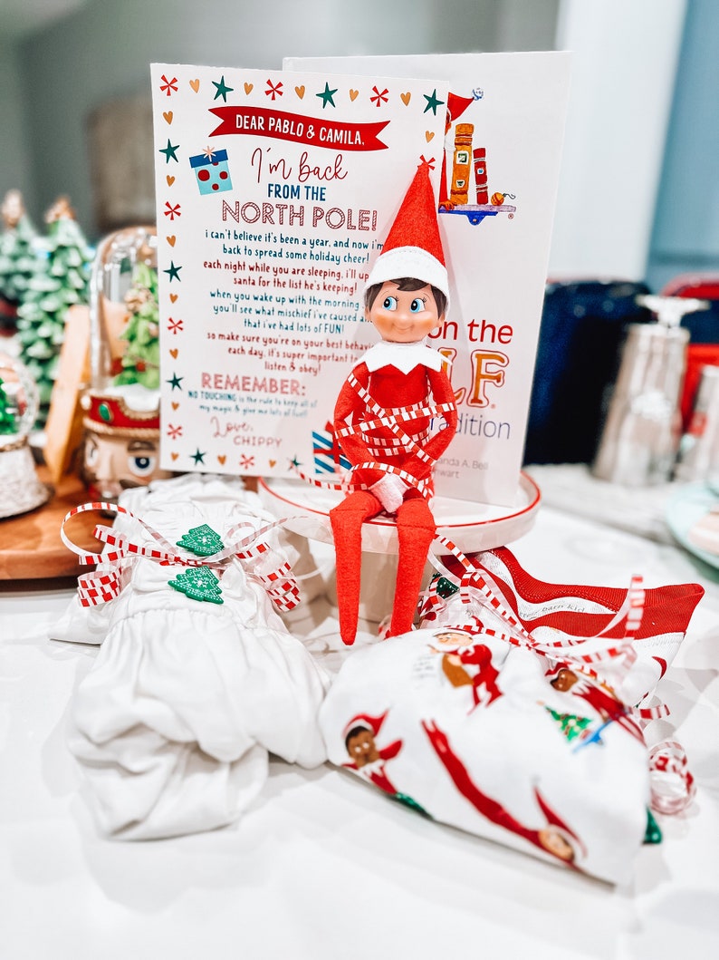 I'm Back! Elf Arrival Letter | Return Letter Christmas | Elf is Back ...