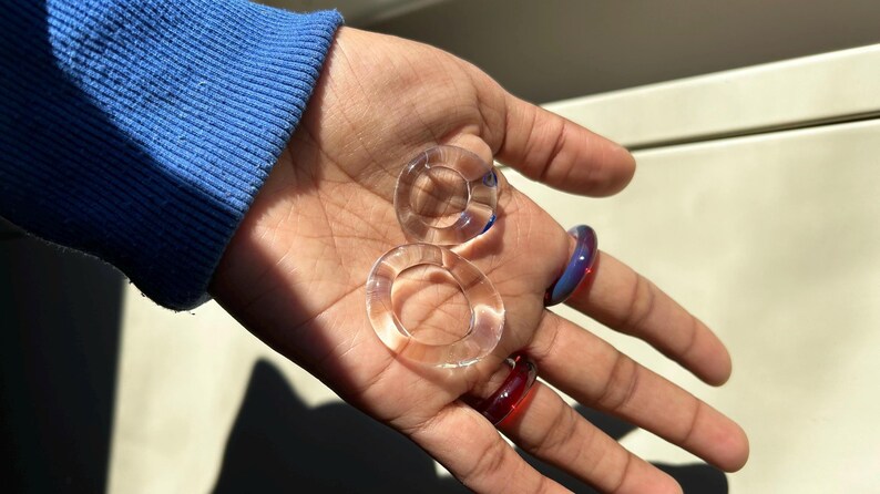 Handmade Glass Rings - Made in Breckenridge - Etsy