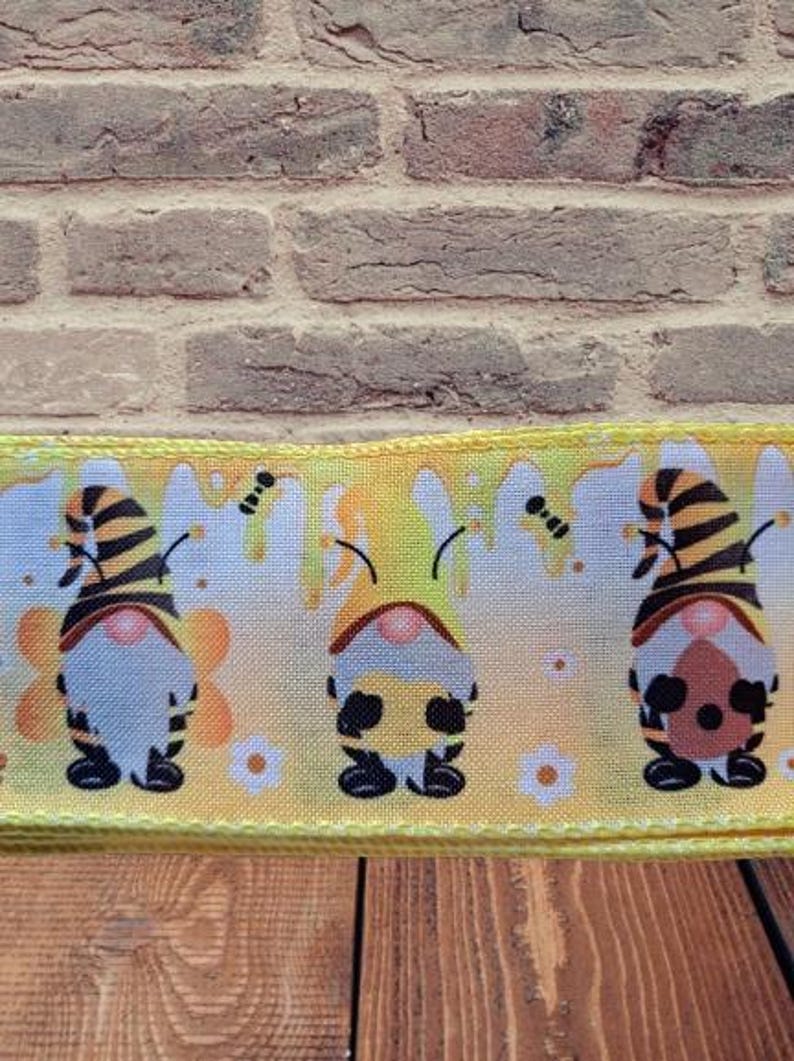 Gnome Bee Wreath Kit - DIY Everyday Door Decor & Hanger, Wreath Craft ...