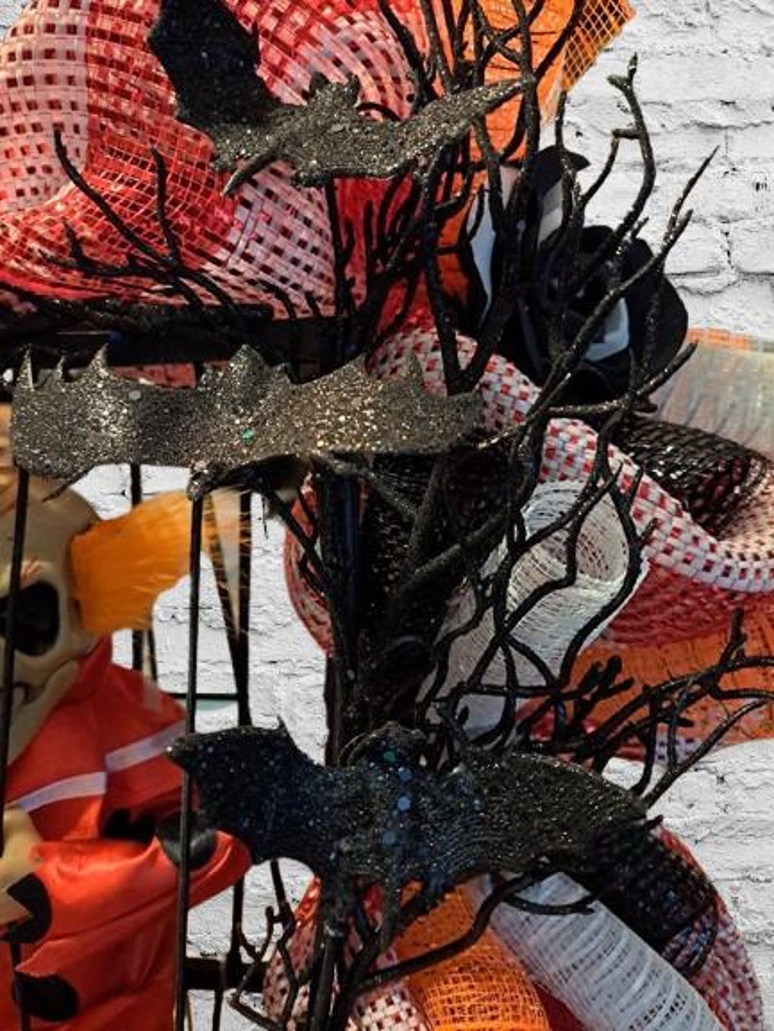 Animated Caged Clown Halloween Wreath, Seasonal Front Door Decor, Scary ...