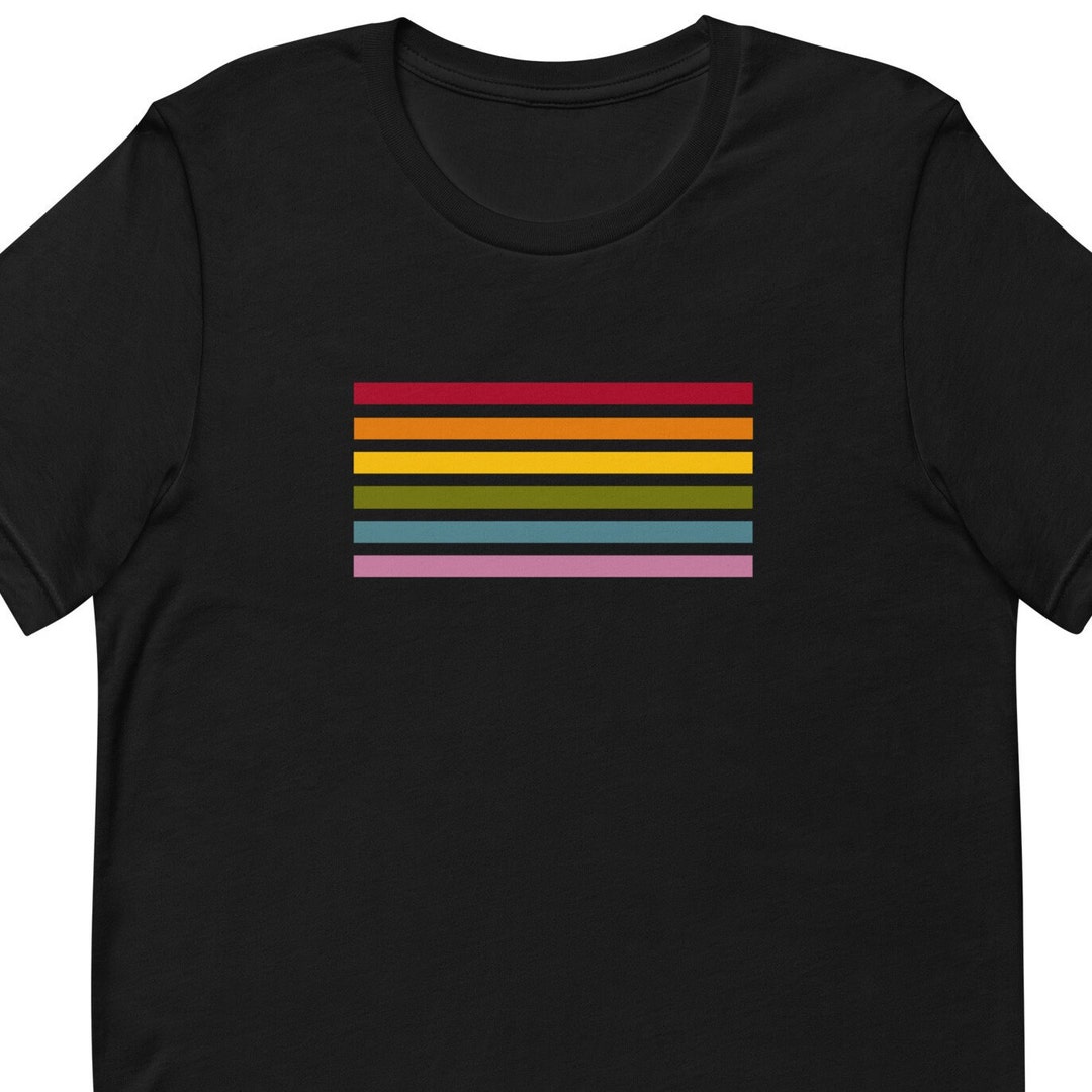 Simple Flag LGBT Shirt, Pride Flag Shirt, Pride Parade Shirt, LGBT ...