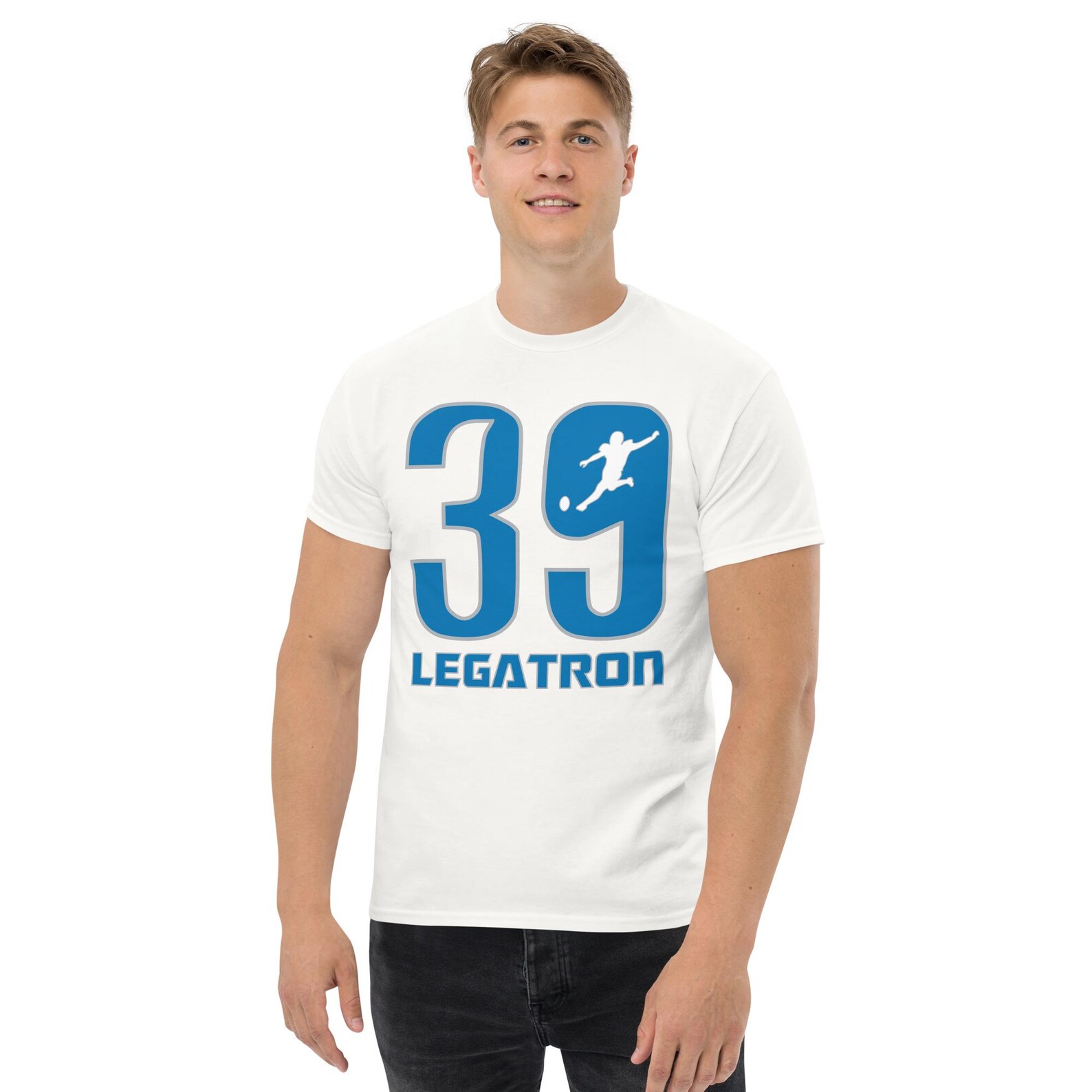Legatron Jake Bates Shirt, Detroit Football Unisex Tee - Etsy
