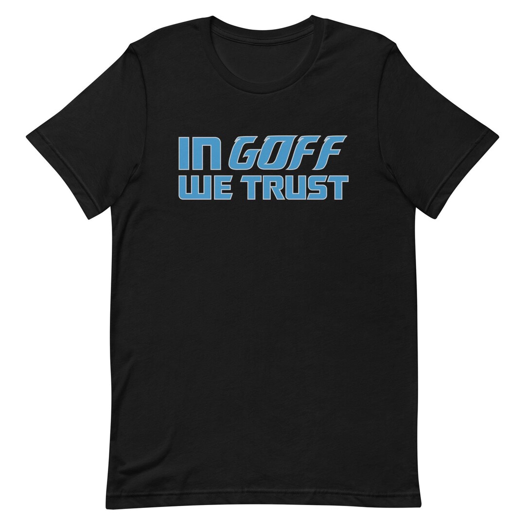 In Goff We Trust Tee, Jared Goff Shirt, Detroit Football Vintage T ...