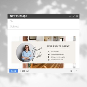 Professional Canva Email Signature Template for Gmail and Outlook - Etsy