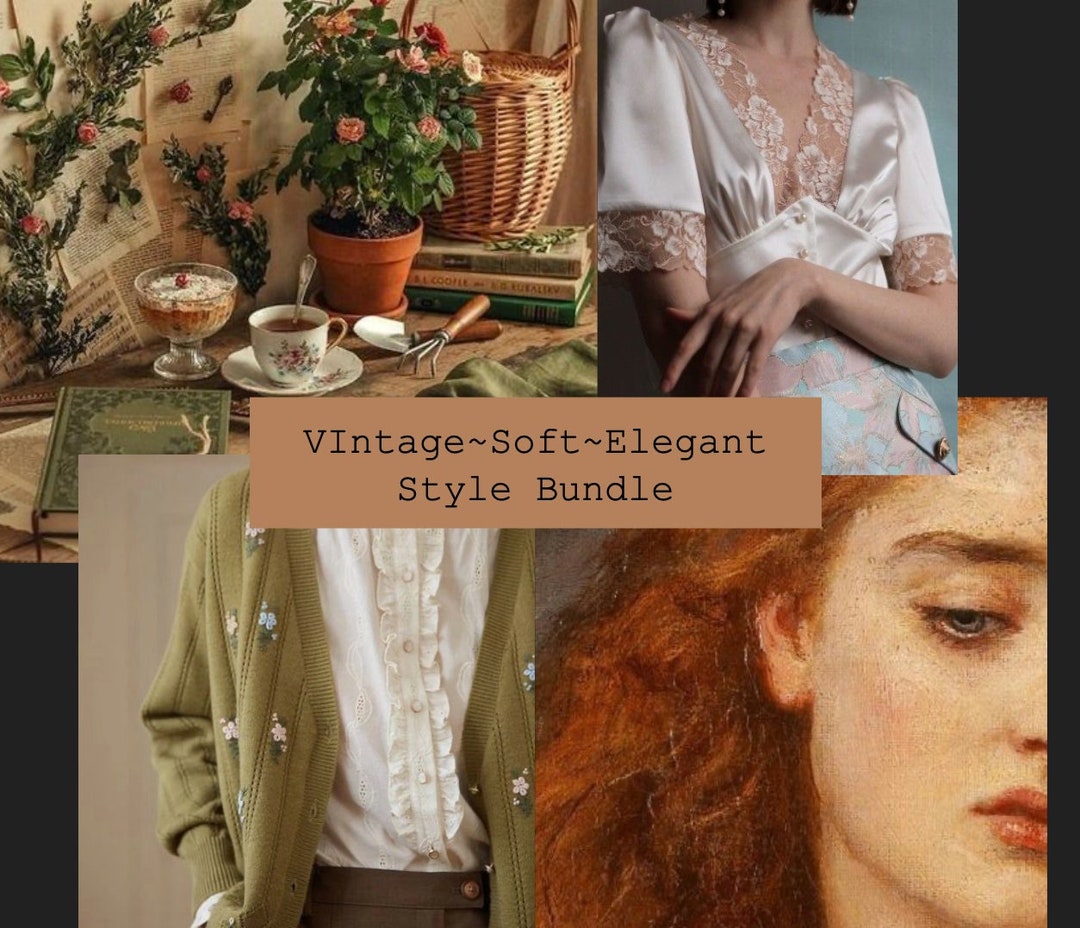 VINTAGE SOFT Aesthetic//thrifted Bundle - Etsy