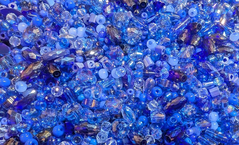 Bling Bead Samplers (2oz) – Variety of 2mm/4mm/6mm, Acrylic and Glass ...