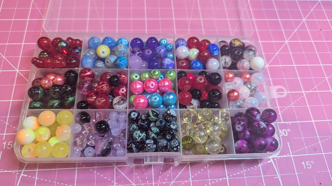 Mystery Bead Blind Box – Assorted Acrylic & Glass Craft Beads - Etsy