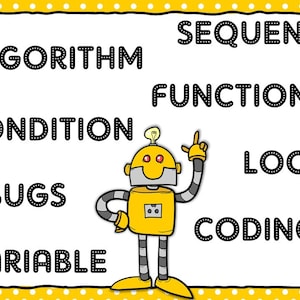 Coding Vocabulary Posters - Etsy