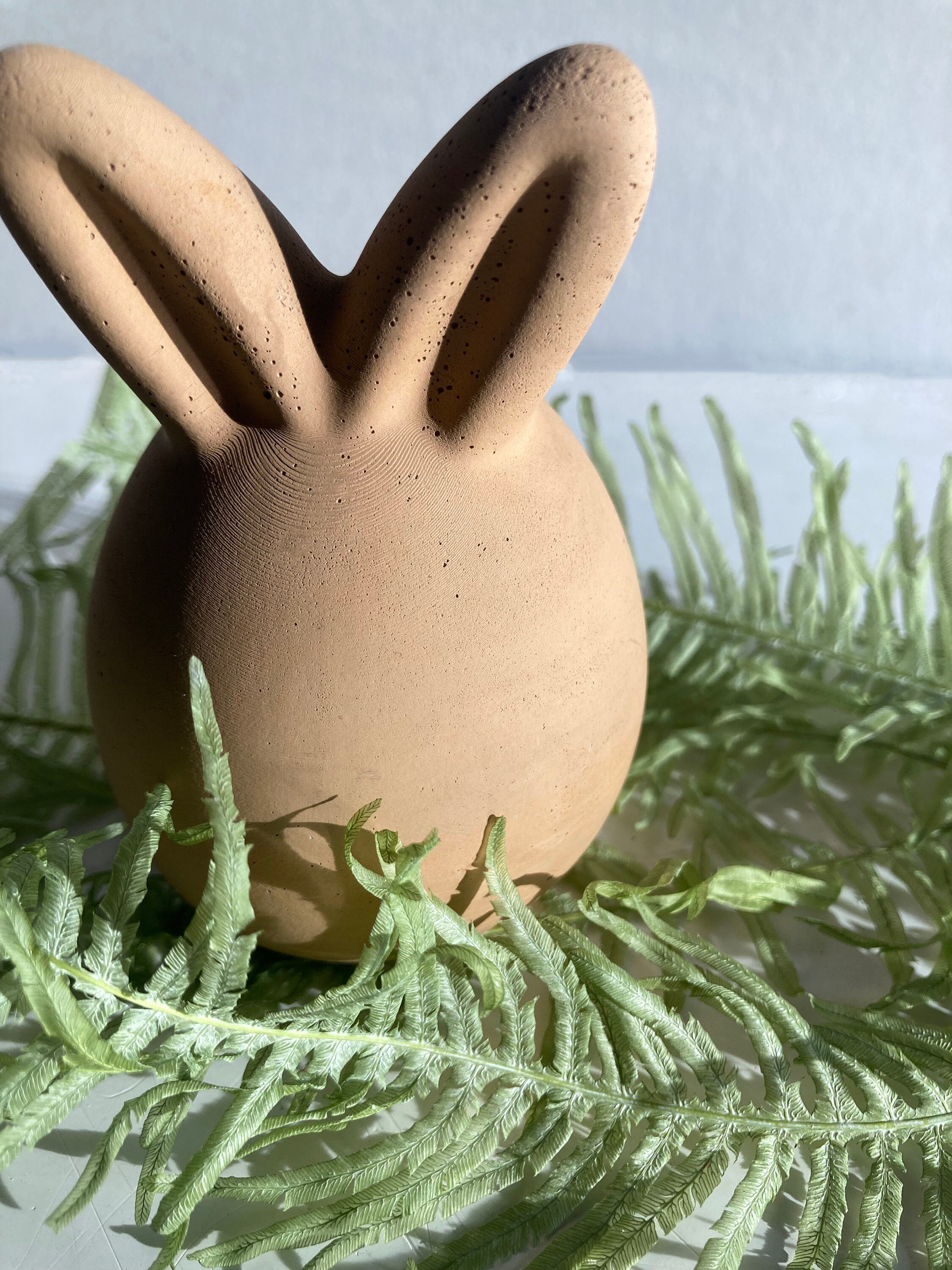 CONCRETE EASTER BUNNY, Easter Bunny Decor, Easter Gift, Modern Home ...