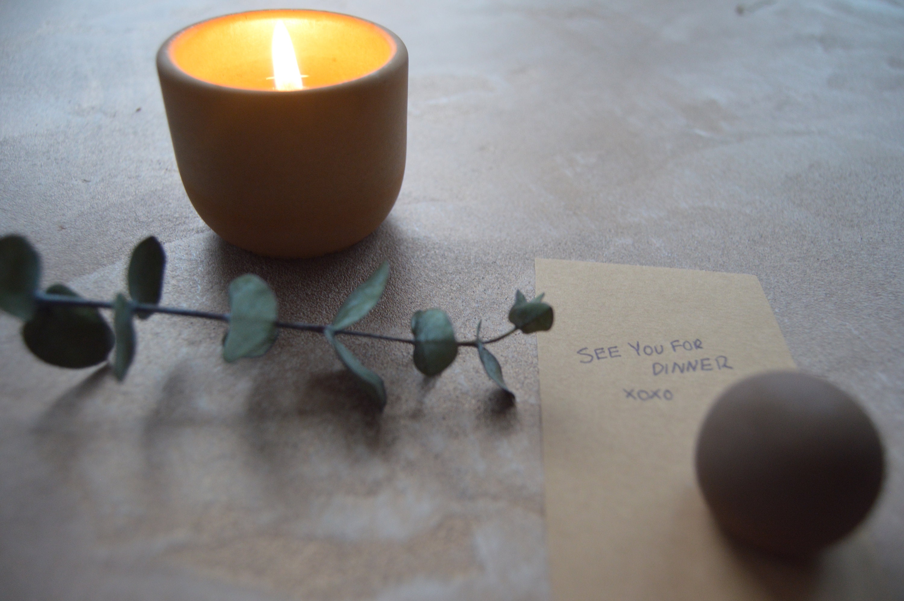 DECORATIVE CONCRETE SPHERE, Concrete Ball, Concrete Paperweight ...