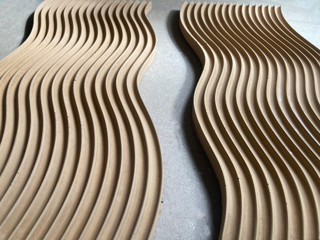 WAVY CONCRETE TRAY, Concrete Tray, Stone Tray, Hand-poured Concrete ...