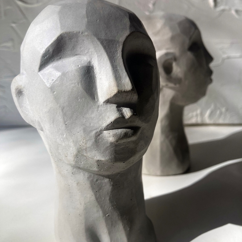 Head Sculpture - Etsy