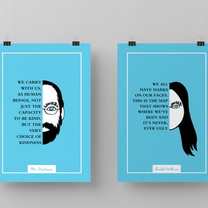 Wonder Book/movie Poster | Wonder Novel Quotes | 10 Posters (2 Color ...