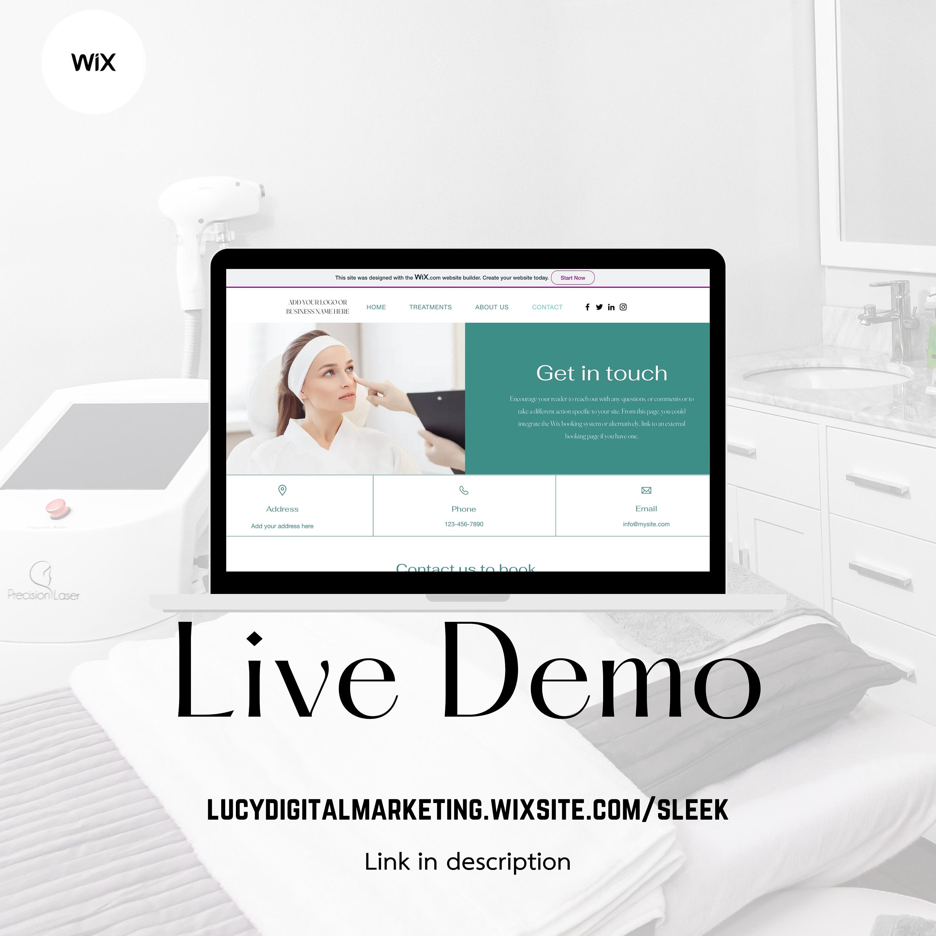 Aesthetics Business Website | Aesthetics Website | Aesthetics Templates ...