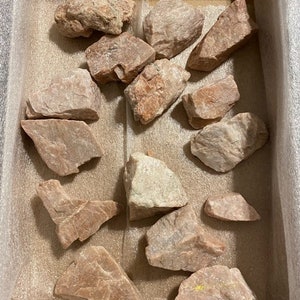 Pink Feldspar Igneous Rock - Unpolished Specimens - Etsy