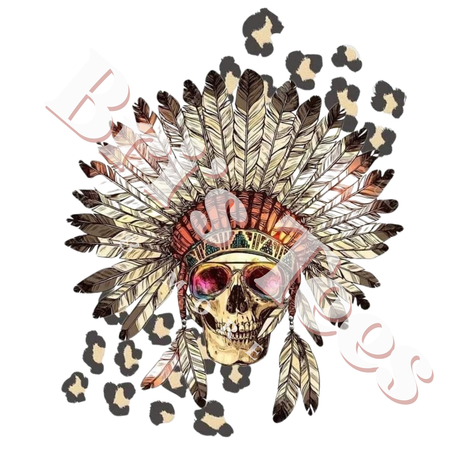 Leopard Skull - Etsy