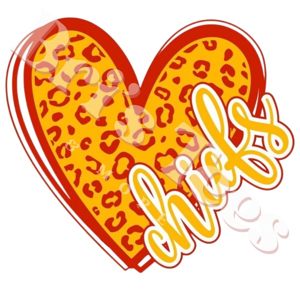 Chiefs Heart - Etsy